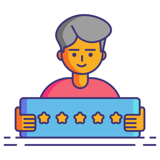 Customer review Icon | download a vector Icon on Gogeticons for free