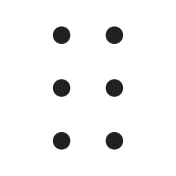 Ic, fluent, re, order, dots, vertical, regular icon Icon | download a ...